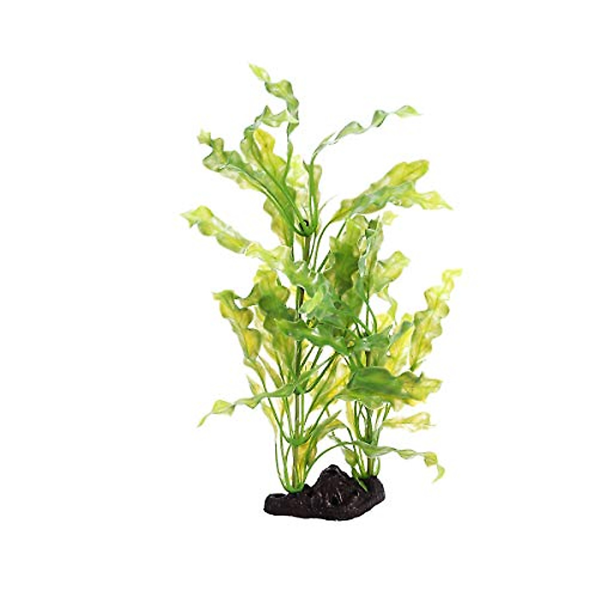 POPETPOP Fish Tank Plant Decor Artificial Kelp Aquatic Green Plastic Plant Fake Fish Tank Aquarium Decoration