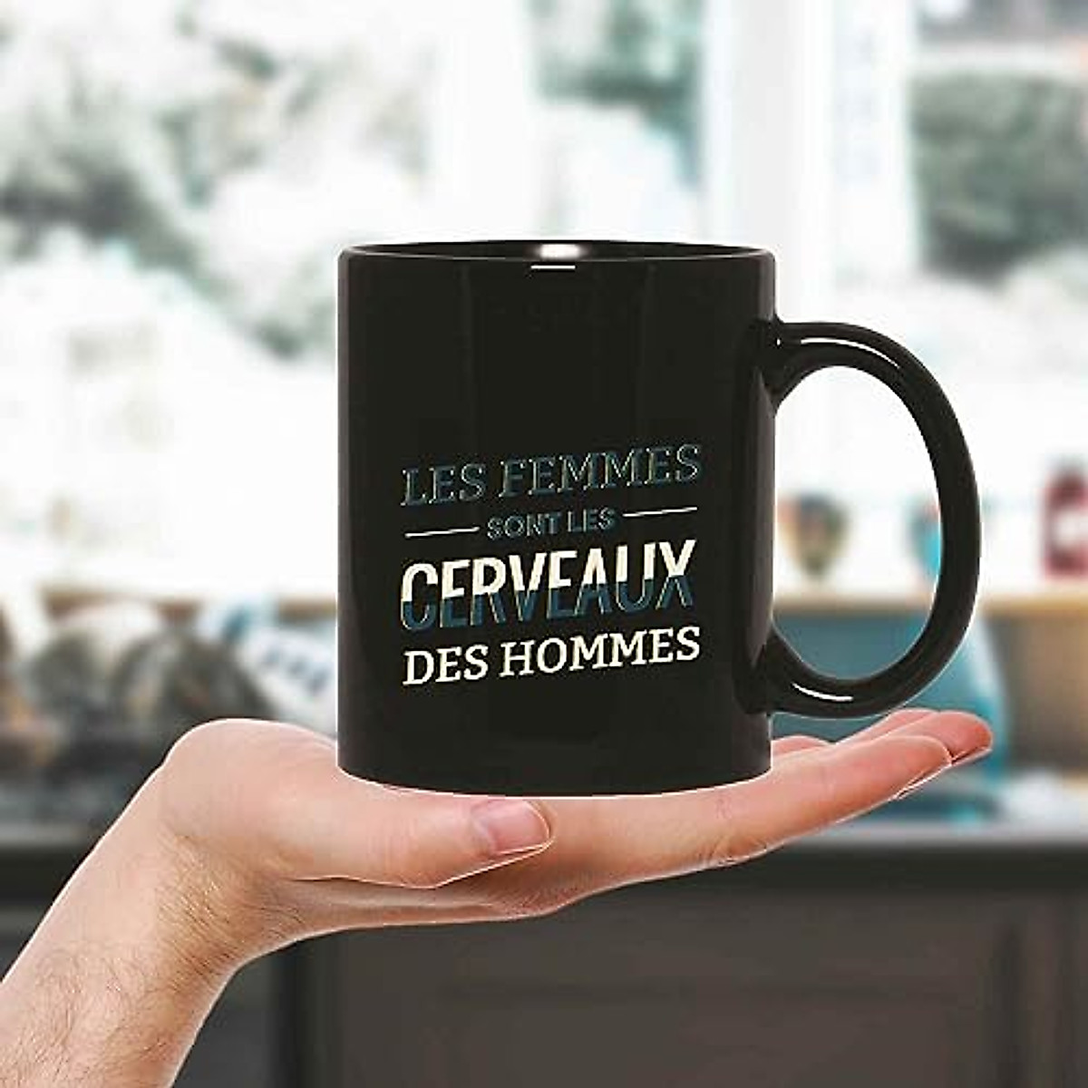 Inspirational Coffee Mug for Grandpa's Smart Women in Your Life 11 Oz Ceramic Gift 11oz 15oz Black Coffee Mug