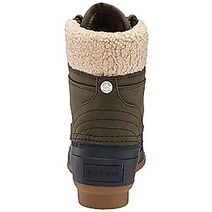 Tommy Hilfiger Women's Rainah Snow Boot, Navy, 8
