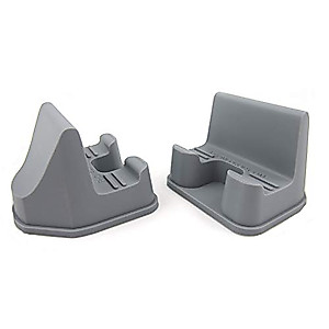 PhoneProp - Universal Fit Soft Flexible Smartphone Stand - Durable FDA High Grade Silicone - Color Gray