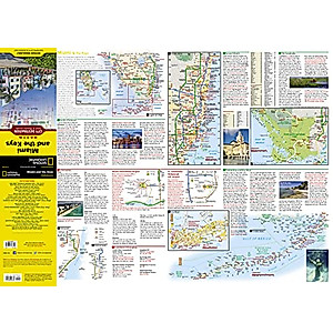 Miami and the Keys Map (National Geographic Destination City Map)