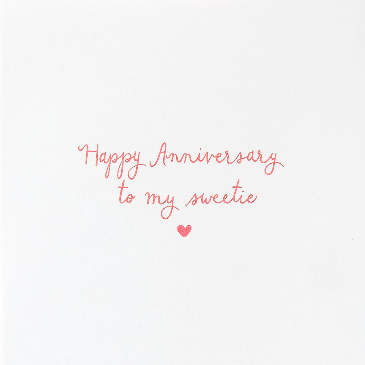 Papyrus Anniversary Card (My Sweetie Heart)