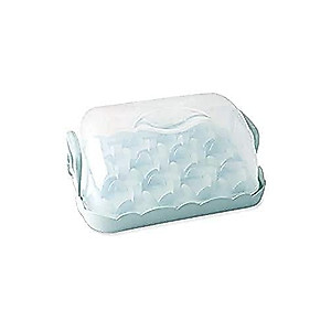 Nordic Ware Cakes and Cupcakes Carrier, Blue