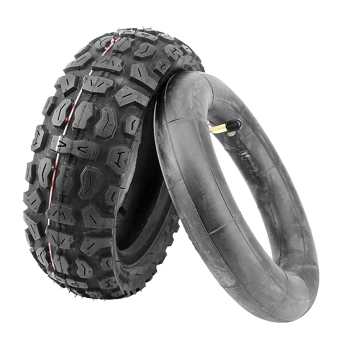 Off Road Scooter Tires, 10x3 inch Pneumatic Tire for Zero 10x for Apollo Pro Electric Scooter Tyre with Inner Tube