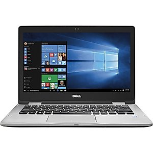 Dell 2017 Inspiron 7000 13.3" 2-in-1 Full HD Touchscreen Convertible Laptop, 7th Intel Core i5-7200u, 8GB DDR4 RAM, 256GB SSD, Backlit Keyboard, Bluetooth, HDMI, 802.11AC, Windows 10-Silver