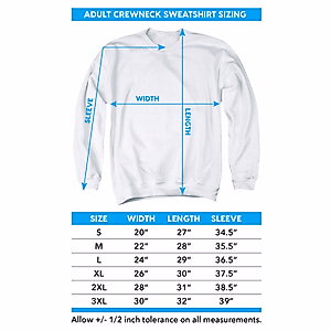 Popfunk Classic Ford Mustang Stripes Unisex Adult Crewneck Sweatshirt, Athletic Heather,Small