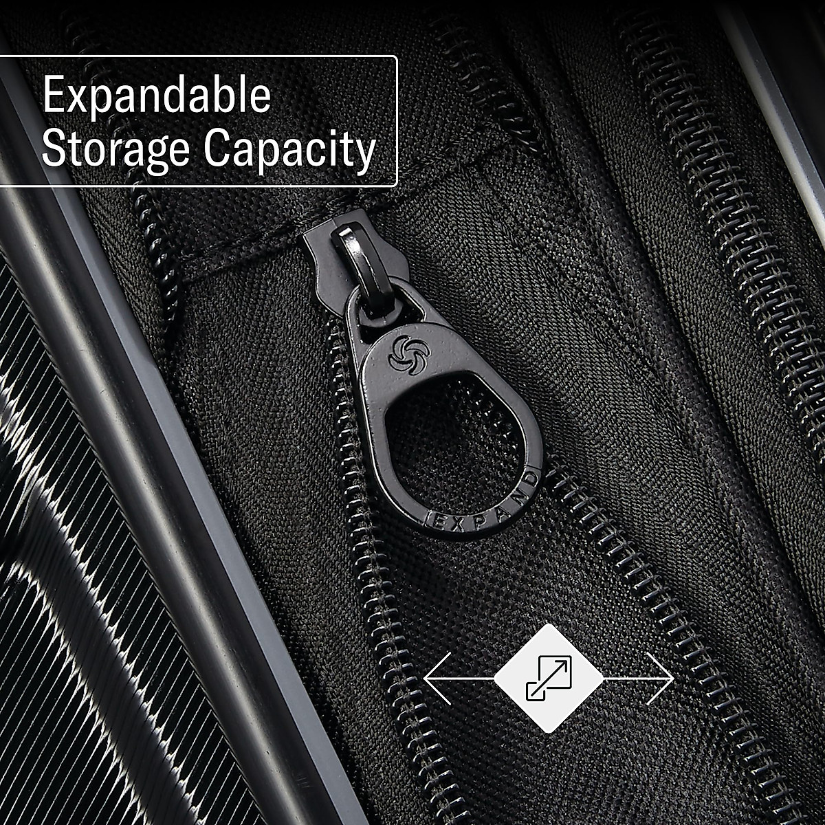 Samsonite Omni 2 Hardside Expandable Spinner Wheel Luggage, Checked Medium 24 in, Nova Teal