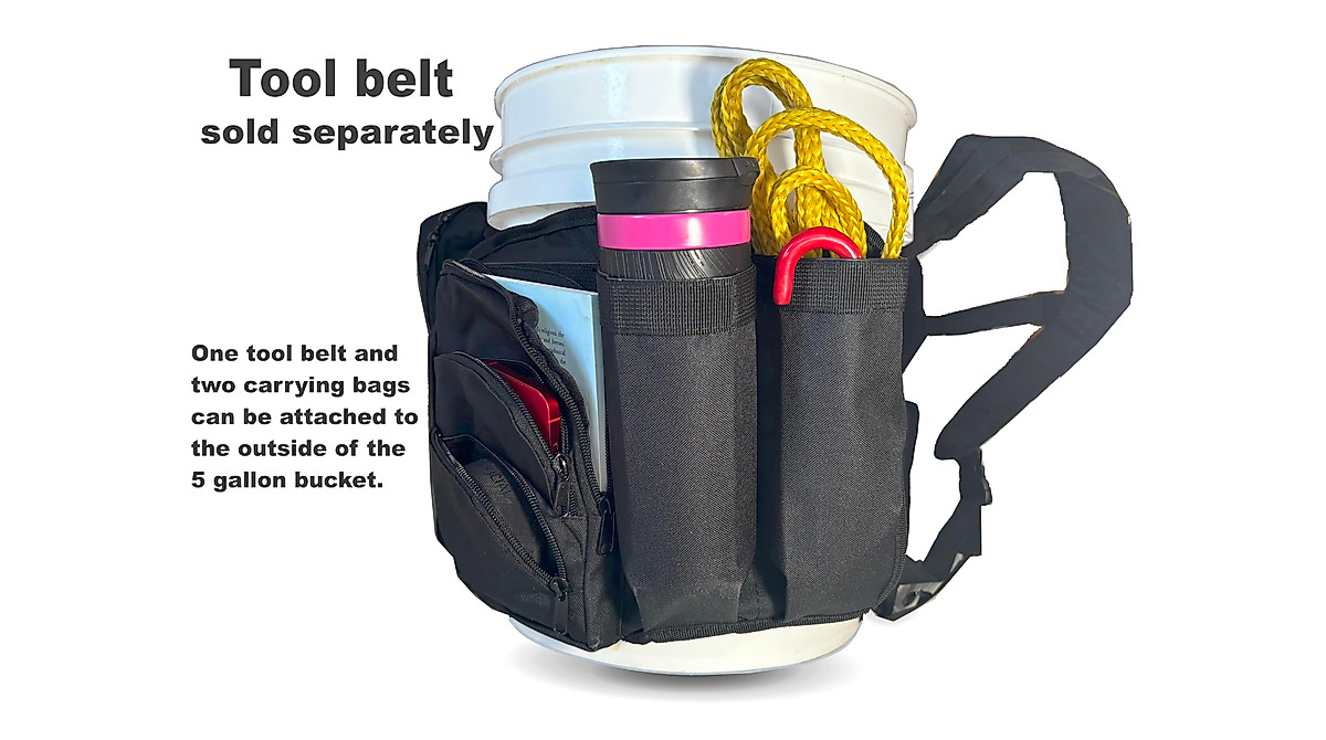 Heavy-Duty Backpack for 5 Gallon Buckets | Versatile & Durable