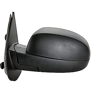 ZAPOSTS Side View Mirror Fit for 07-13 Chevy Silverado 1500 2500 HD 3500 HD,GMC Sierra 1500 2500 HD,GMC Yukon/Yukon XL 1500 Power Heated Manual Folding with Arrow Turn Signal Puddle Light Driver Side