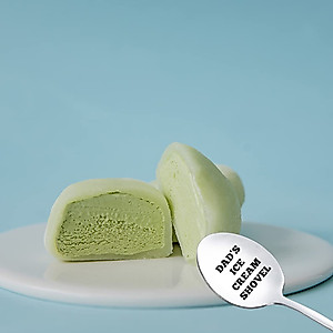 Birthday Christmas Gift for Dad Spoon for Ice Cream Related Gifts for Dad Daddy Gifts from Daughter Son Unique Gifts for Father Dad’s Ice Cream Shovel Engraved Spoon