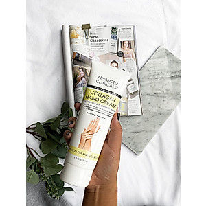 Advanced Clinicals Collagen Hand & Body Cream Skin Care Moisturizer Lotion For Dry Cracked Skin. Soothing & Hydrating Plant Collagen Lotion W/Aloe Vera, Green Tea, & Shea Butter, Large 8 Fl Oz