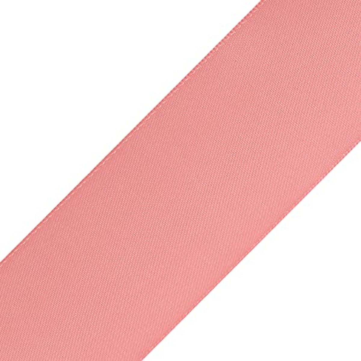 1-1/2" Inch Double Faced Satin Ribbon Solid Polyester Ribbon for Gift Wrapping, Crafts, Hair Bows, Wedding Party Decaration, Baby Shower Decoration Floral Arrangement (100 Yards, Dusty Rose)