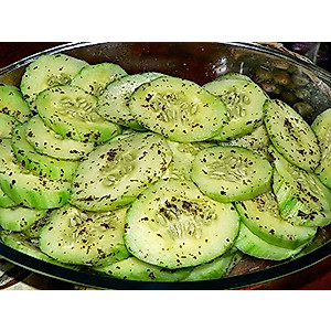 Cucumber, Long Green Improved Seeds, Non-GMO, 75 Seeds per Package,Long Green Improved Cucumber is a Strong, Vigorous Producer Jacobs Ladder Ent.