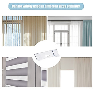 20 PCs Vertical Blind Repair Vane Metal Blind Repair Tabs Vertical Blinds Replacement Blind Fixer Tabs Blinds Repair Kit Vertical Blinds Replacement Slats