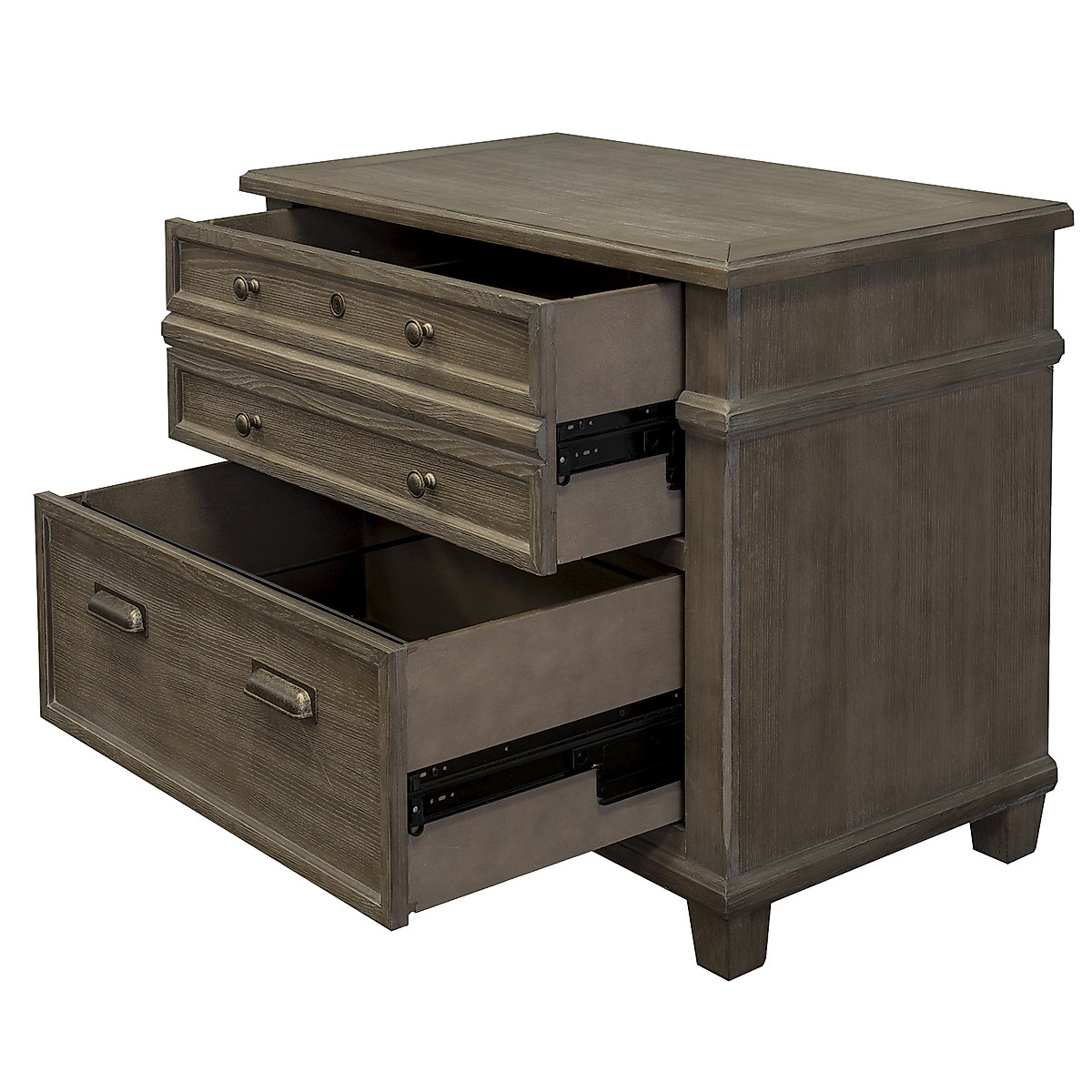 Martin Furniture Lateral File, Weathered Dove