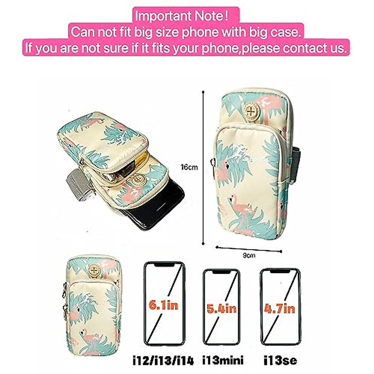 Klasikok Pouch for Stanley Cup,Gym School Pouch Bag for Stanley Water Bottle 40oz Tumbler,Lipstick Holder Caddy Bag for Sports Bottle (Cream)