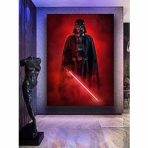 LCVME Da-r-t-h Poster Canvas Art Poster and Wall Art Picture Home Decor Painting EMXEE (No Frame,16"x24")