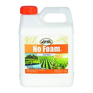 No Foam - Anti-Foam Quart, Defoamer for Spray Tanks, Eliminate Unwanted Foaming in Gallon Hand Sprayers, Recirculating Sprayers and Other Highly Agitated Solutions