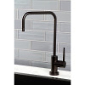 Kingston Brass KS6197NYL New York Single-Handle Cold Water Filtration Faucet, Brushed Brass