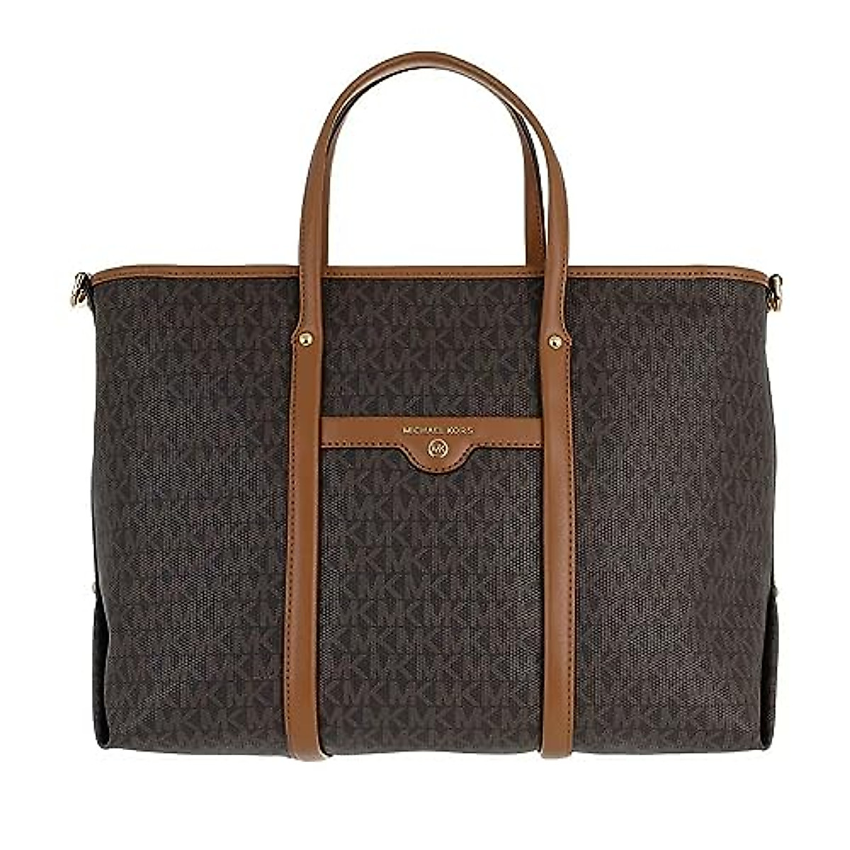 MICHAEL Michael Kors Beck Medium Convertible Tote Brown/Acorn One Size