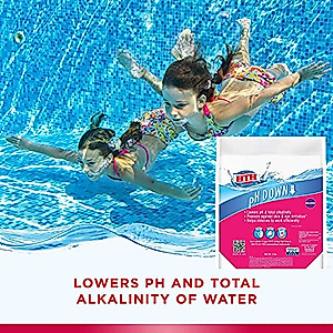 HTH 67040 pH Down Swimming Pool Chemical Balancer, 5 lbs