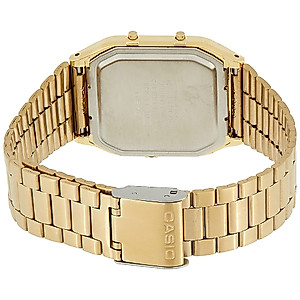 Casio Men's AQ-230GA-9D Gold Analog & Digital with Index Watch