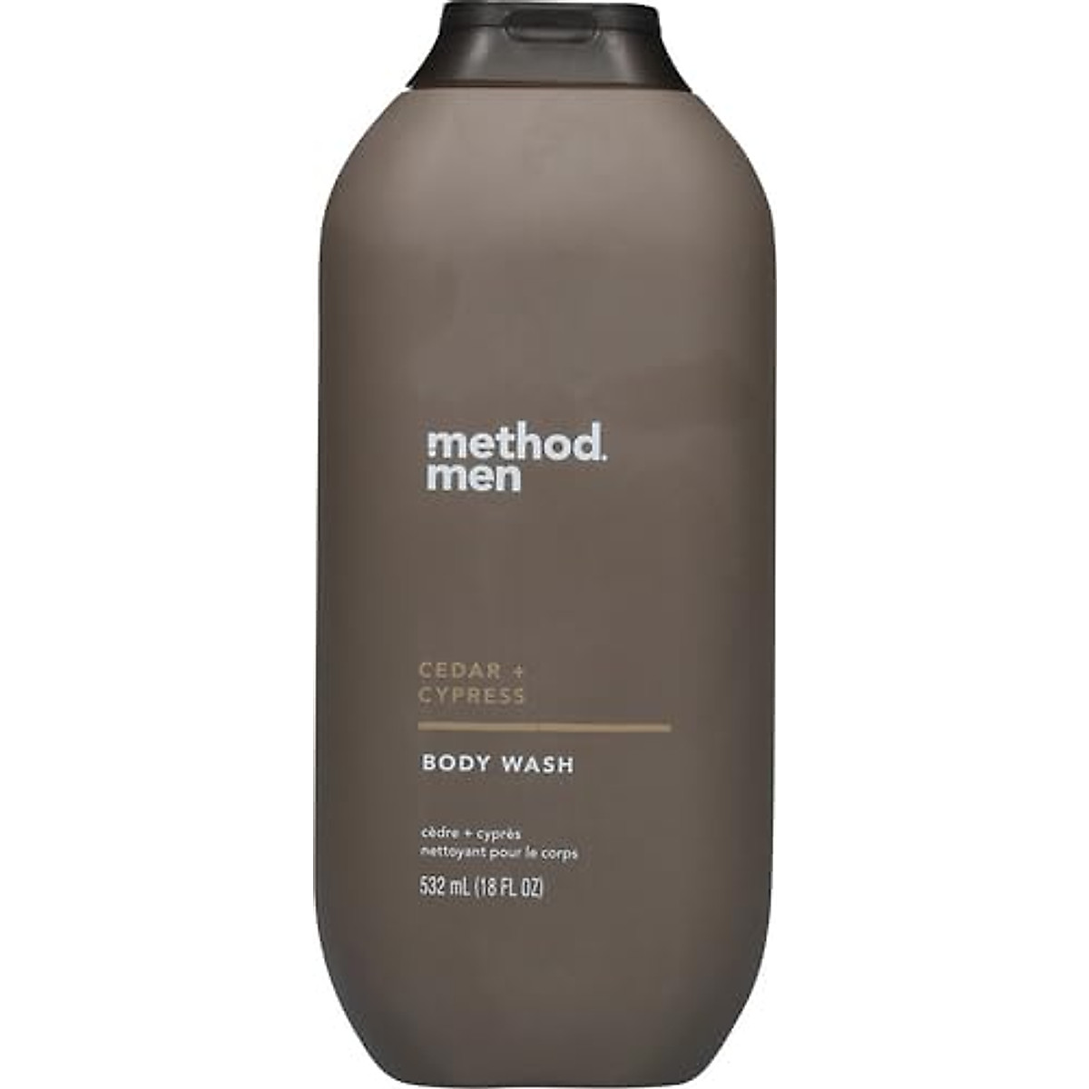 Method Men Body Wash, Cedar + Cypress, Paraben and Phthalate Free, 18 fl oz (Pack of 1)