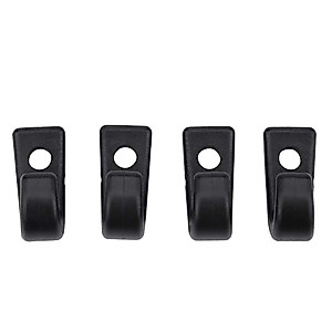 Yosoo Health Gear Kayak J Hooks, 25pcs Kayak Attachments J Hooks, Kayak Bungee Hooks Nylon Lashing Hooks for Canoe Repair, Kayak Tie Down Hook for Kayaks Canoes Boats, Kayak Fishing Accessories