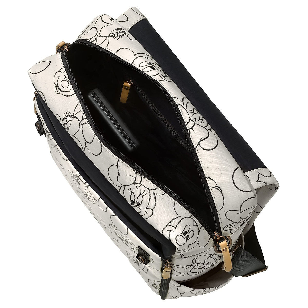 Petunia Pickle Bottom Boxy Backpack | Diaper Bag | Diaper Bag Backpack for Parents | Top-Selling Stylish Baby Bag | Sophisticated and Spacious Backpack for On The Go Moms | Sketchbook Mickey & Minnie