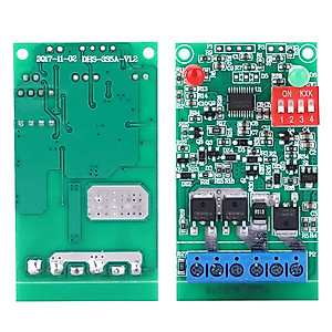 3A 3.7V/7.4V/11.1V Lithium Battery Solar Lamp Panel Circuit Board Solar Circuit Board Controller Module PWM Charging Mode 3 Modes Adjustable