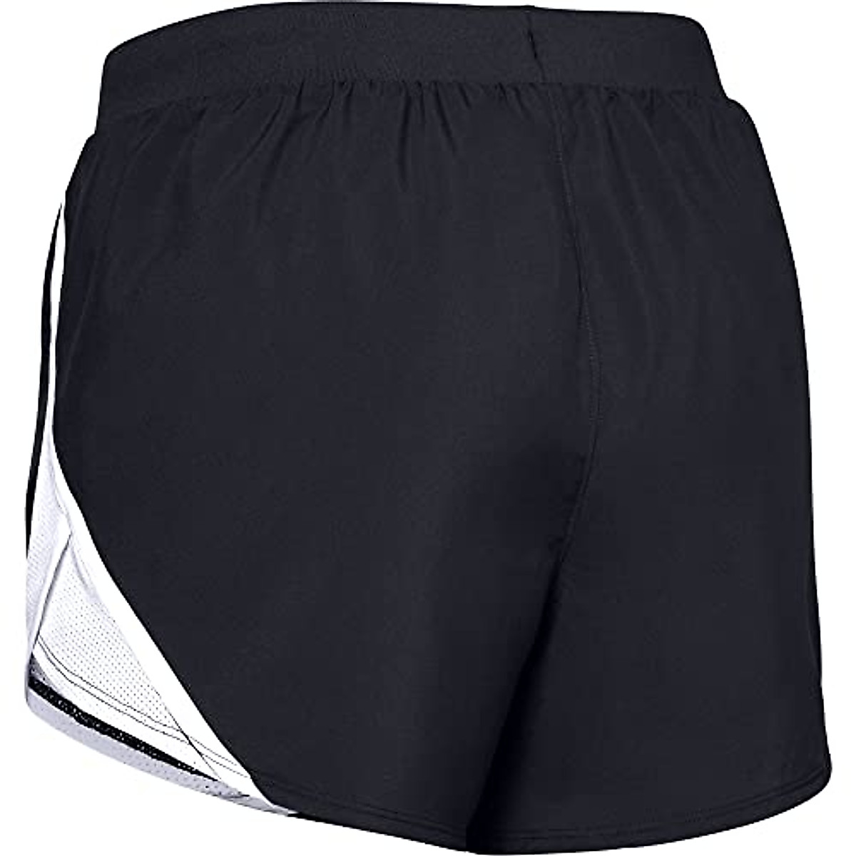 Under Armour womens Fly By 2.0 Running Shorts , Black (002)/White , X-Small