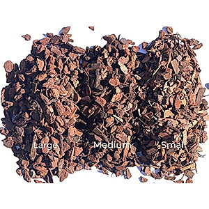 Southside Plants Orchid Bark Houseplants - 100% Organic Pine Wood Chip Mulch from Renewable Forests - Wood Potting Mix for Aeration & Repotting (Large)