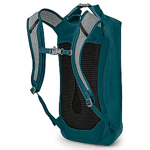 Osprey Transporter Roll Top Waterproof Backpack 18, Night Jungle Blue