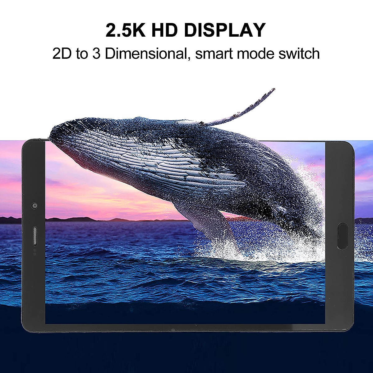 HD Tablet,8.37'' 3D Tablet 64G T1 High‑Tech HD Glasses‑Free Ten‑Core AI Stereo Display with 13MP Camera & AF Auto Focus,for Entertainment(US)