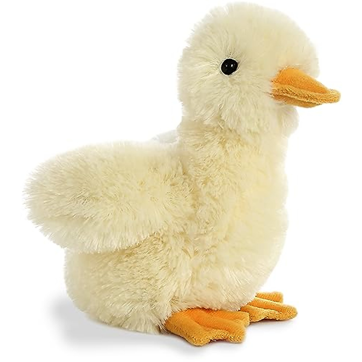 Aurora® Adorable Mini Flopsie™ Duckling Stuffed Animal - Playful Ease - Timeless Companions - Yellow 8 Inches