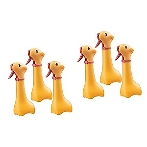 Yardwe 6 pcs Kettle Watering can for Outdoor Plants Animal Watering can Novelty Watering Pot Decorative Watering can Garden Water Mister Plastic Water The Flowers Child Small Watering can