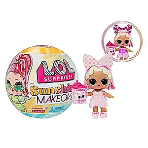 LOL Surprise Sunshine Makeover with 8 Surprises, UV Color Change, Accessories, Limited Edition Doll, Collectible Doll- Great gift for Girls age 4+
