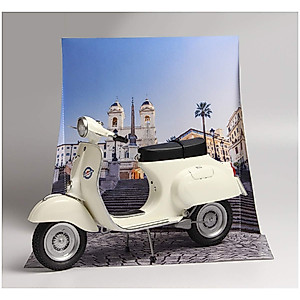 Italeri 4633 510104633-1:9 Vespa 125" Primavera, Model Building, Construction kit, Stand Model Making, Crafts, Hobbies, Gluing, Plastic kit, unpainted