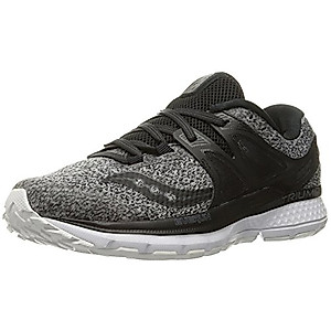 Saucony Women's Triumph ISO 3 LR Running Shoe, Grey/Black, 6.5 M US