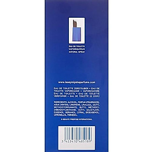 L'eau Bleue D'issey Pour Homme By Issey Miyake For Men. Eau De Toilette Spray 2.5 Ounces