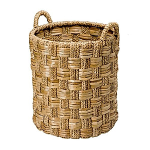 KOUBOO 1060040 Round Braided Sea Grass Storage Basket, Brown