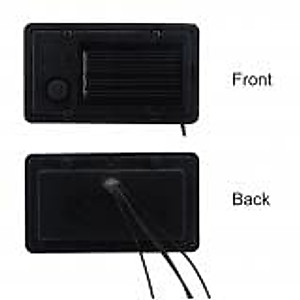 Yuhoo Solar Lantern Top Battery Box, Solar Light Replacement Top, Solar Lantern Panel Accessories Lid Lights Bulb Replacement Part for Garden Lawn Patio Yard (Black), free size