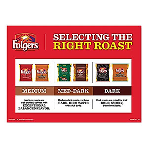Folgers 20421Ct Coffee, Classic Roast, Ground, 30.5 Oz Canister, 6/Carton