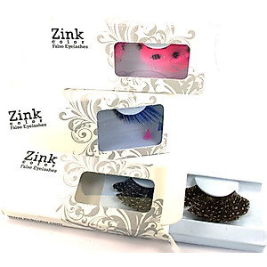 Zinkcolor Human Hair Lower False Eyelashes 75U Under Lashes Bottom