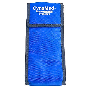 New Fiber Optic Mini Otoscope Blue Pocket Size Premium Grade Cynamed