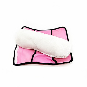 Fannuoncc 2 pcs Auto Pillow Car Safety Belt Protect, Shoulder Pad, Adjust Vehicle Seat Belt Cushion for Kids （Blue/Pink）