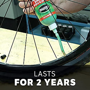 Slime 10056W-4PK Bike Tube Puncture Repair Sealant, Prevent and Repair, Suitable for All Bicycles, Non-Toxic, Eco-Friendly, 4 x 16oz Bottle