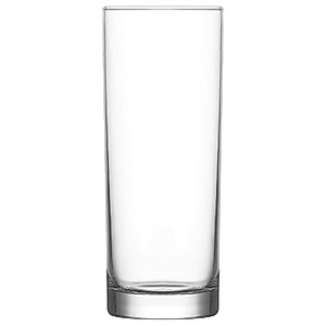 lav Collins Drinking Glasses Set of 6 - Tall Highball Glasses 12 Oz for Water Juice Lemonade Bloody Mary Cocktails - Bar Home Kitchen Glassware Tumblers - Iced Coffee Cups