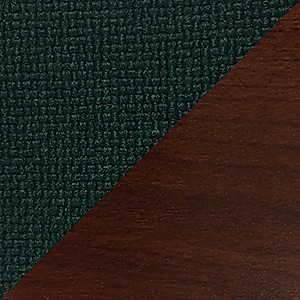 Wooden Mallet Valley Three Seat Sofa Chair, Mahogany