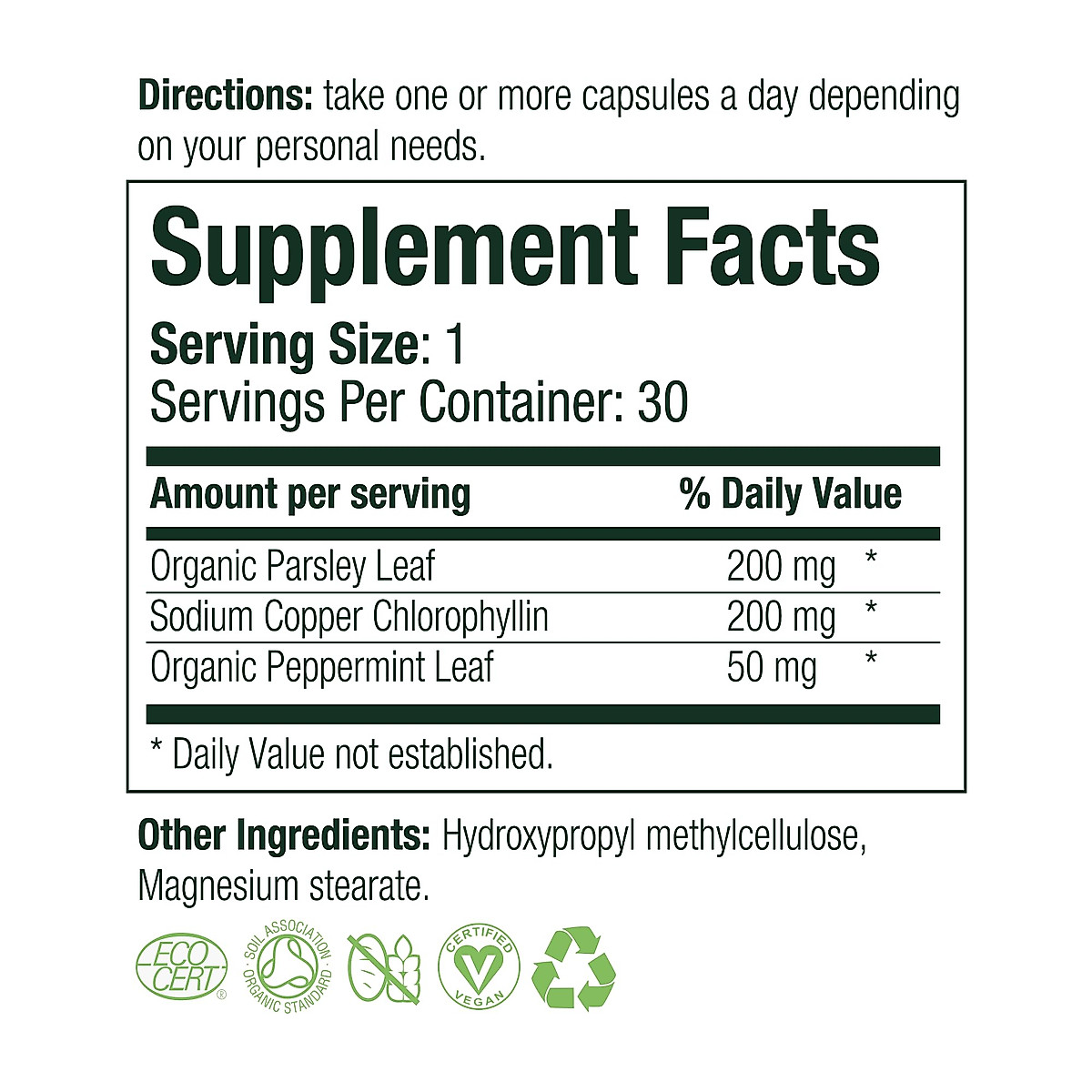 It Just Works Whole Body Natural Deodorizing Supplement for Full Freshness - Vegan & Organic Internal Deodorant for Underarms, Intimate Areas, and Private Parts, 30 Capsules